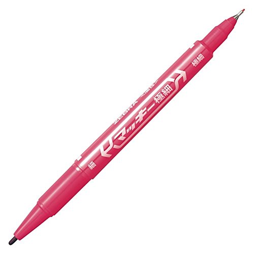 日本辦公室，用於文具和辦公用品的郵購商店，斑馬油標記Mackey超細P-MO-120-MC-12-MC-P Pink（10套 ...