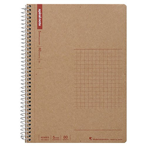 Maruman B6 Spiral Notebook Eye Rules 80 pièces n248es — オフィスジャパン