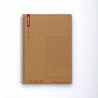 Maruman B6 Spiral Notebook Grid กฎ 40 แผ่น N248— オフィスジャパン